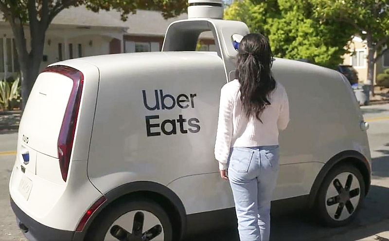 Será o fim dos motoboys? Uber Eats testa veículo autônomo para entrega ... Será o fim dos motoboys? Uber Eats testa veículo autônomo para entrega ...