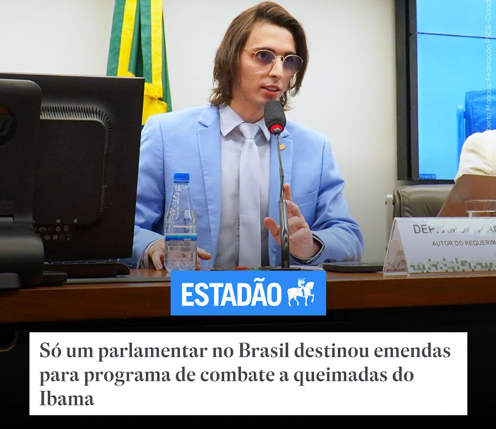Amom é o único parlamentar do Brasil a liberar emendas para combate a ...